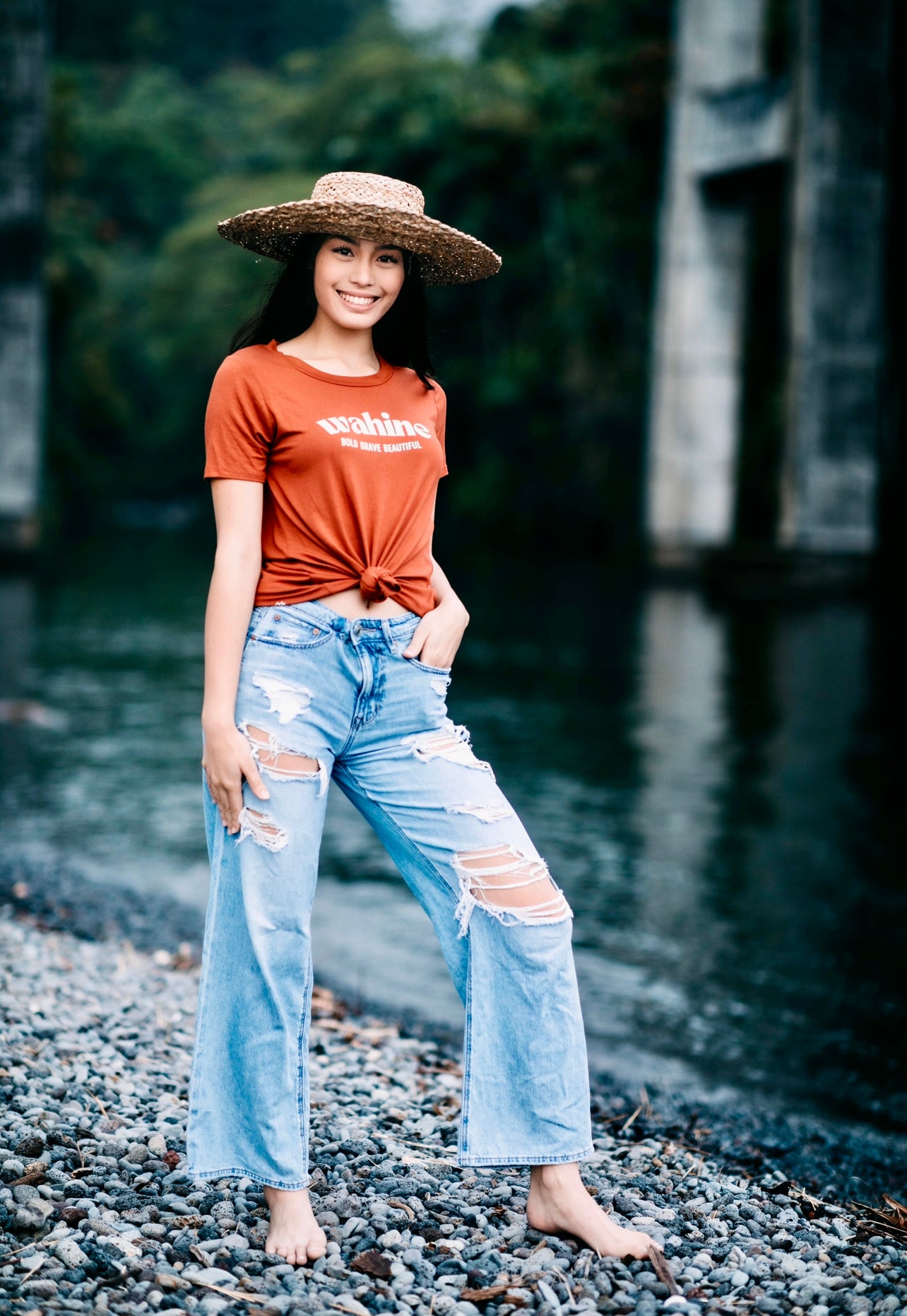 Women’s Premium Bamboo Top: Wahine – Zoey Grace